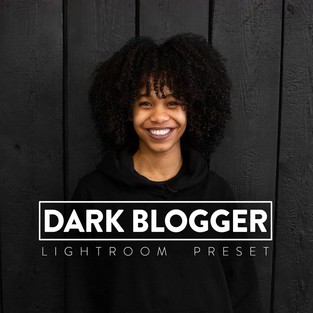 "10 DARK BLOGGER Lightroom Mobile and Desktop Presets, ebony | Inspire ...