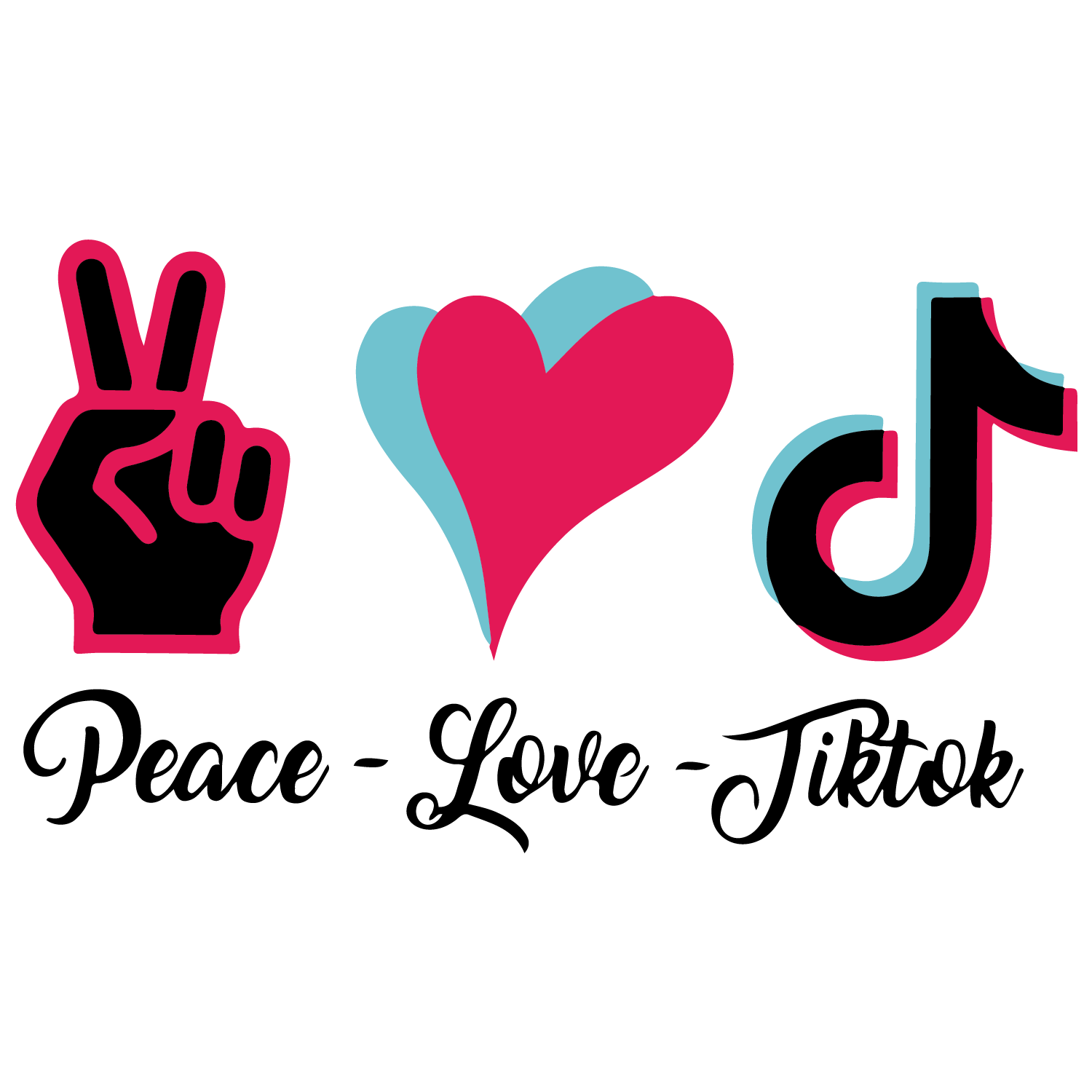 Tiktok, Tiktok Svg, Tiktok Logo Svg, Tiktoker Svg, Tik Tok S | Inspire ...