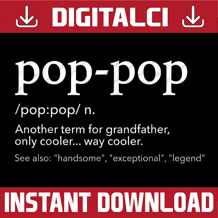 Funny pop-pop for cool grandpa for father's day Best Dad Dad | Inspire ...