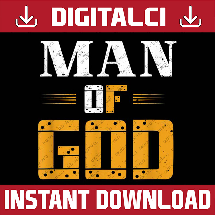 Man of God Father's Day Christian Best Dad Daddy Father's Da - Inspire ...