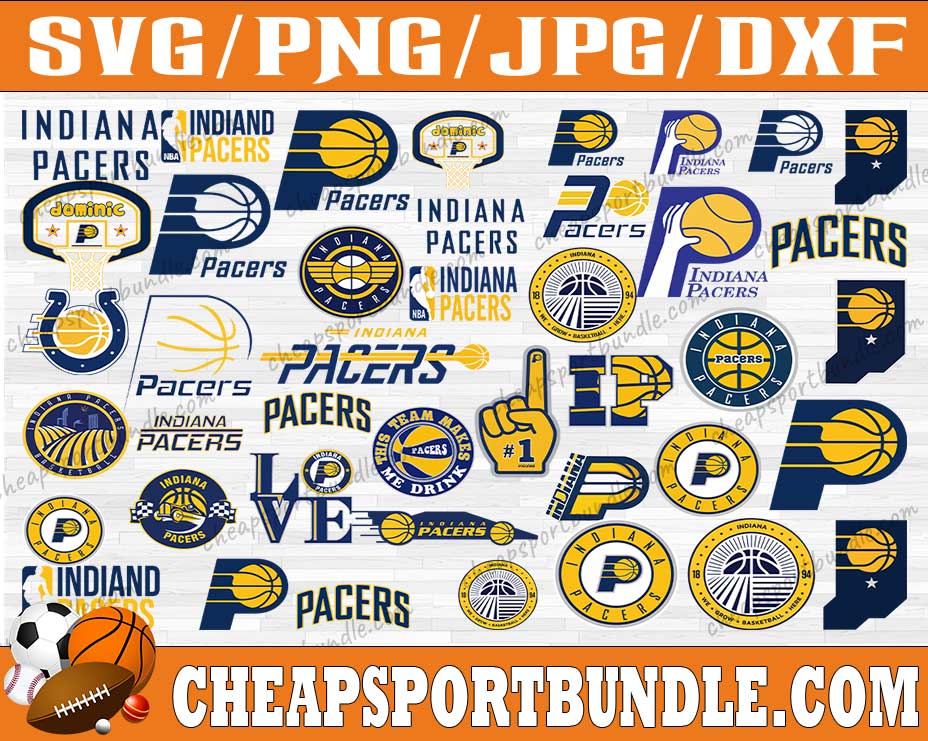 Bundle 42 Files Indiana Pacers Basketball Team svg, Indiana | Inspire ...