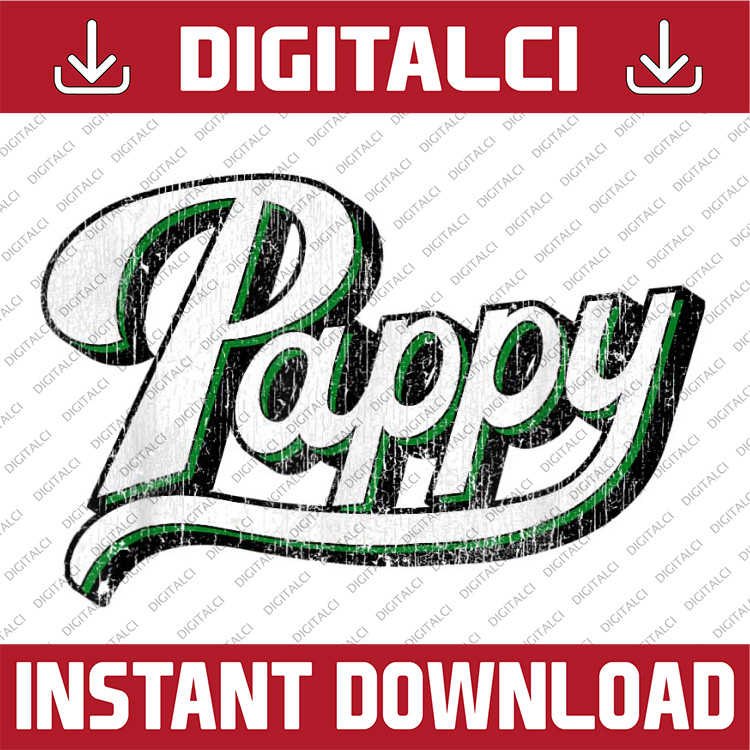 Vintage Pappy Father's Day for Grandpa from Grandkids Best D | Inspire ...