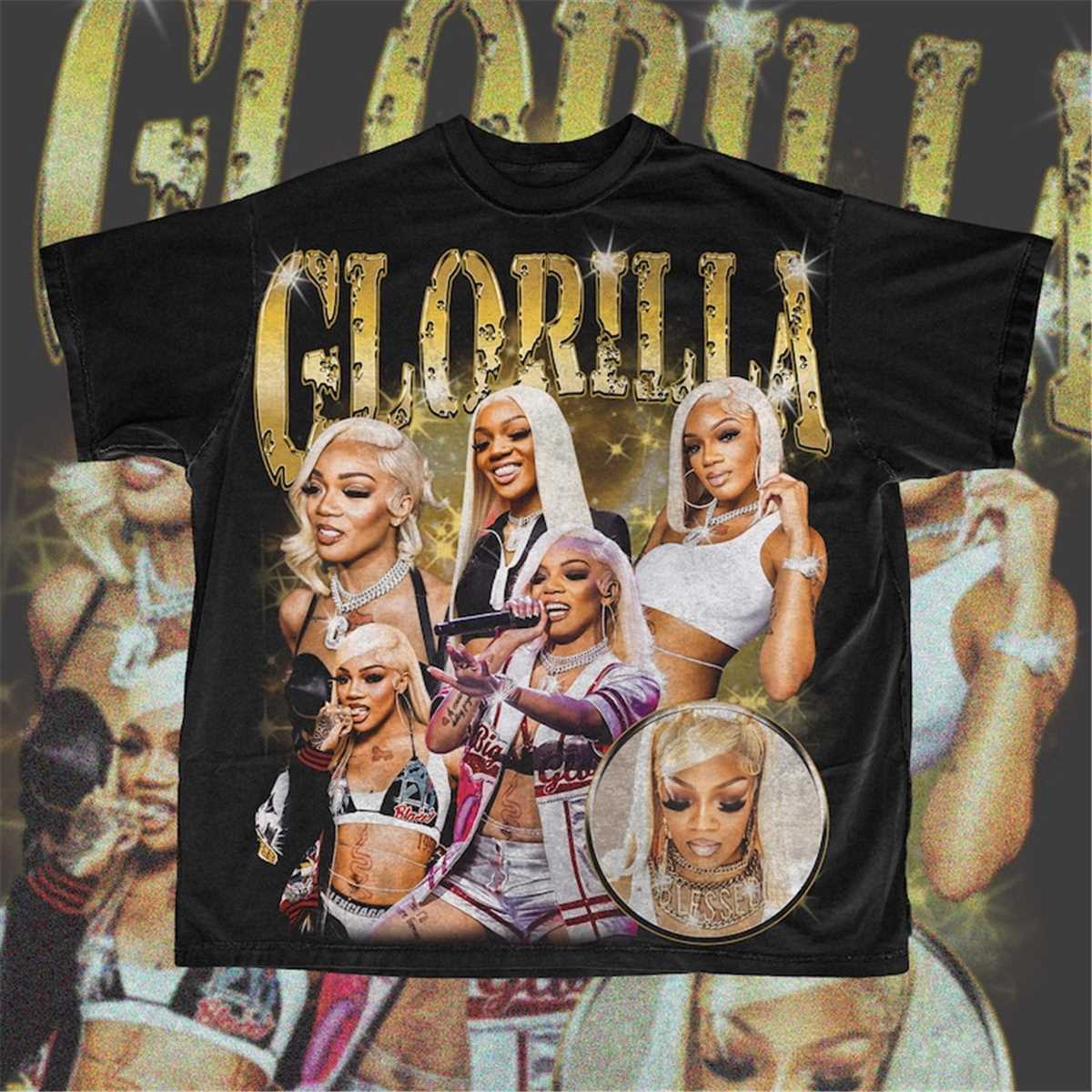 Glorilla 90's Style vintage bootleg tee - Inspire Uplift