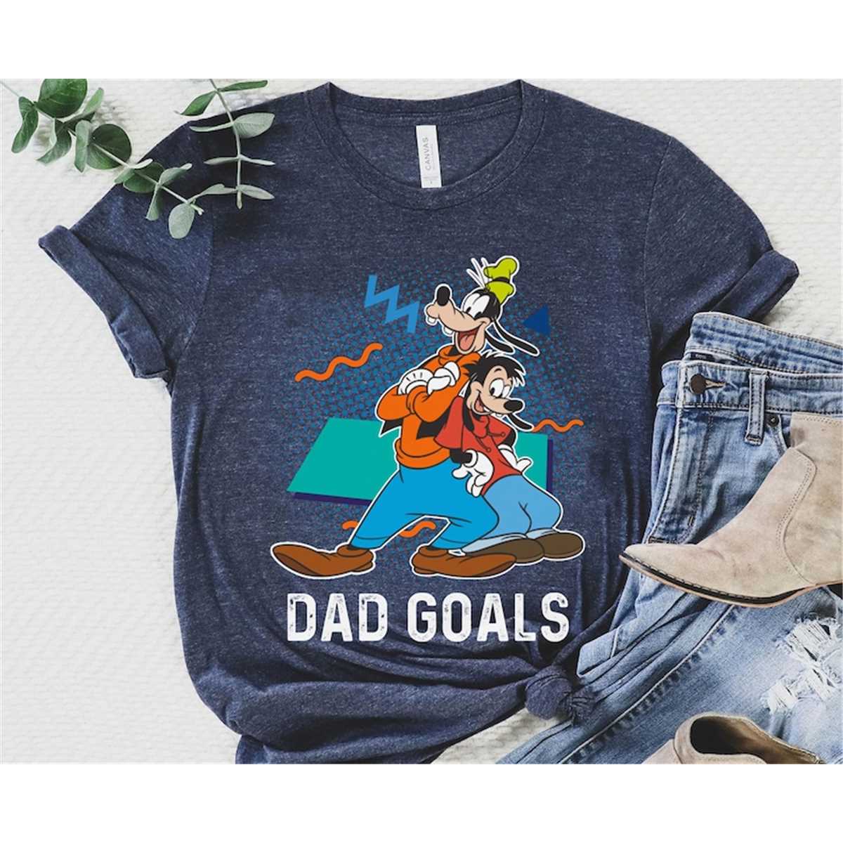 Retro 90s Goofy And Max Dad Goals Shirt / A Goofy Movie Disn | Inspire ...
