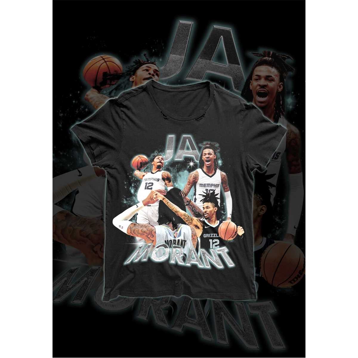 Ja Morant Shirt Ja Morant Classic Bootleg Vintage NBA T Shir - Inspire ...