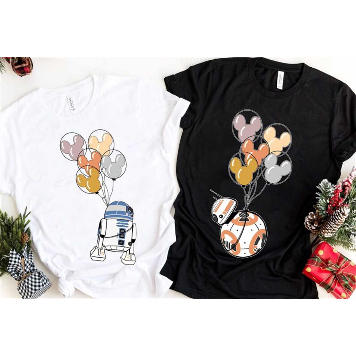 Retro R2-D2 BB-8 with Mickey Balloon Shirt / Star Wars Droid | Inspire ...
