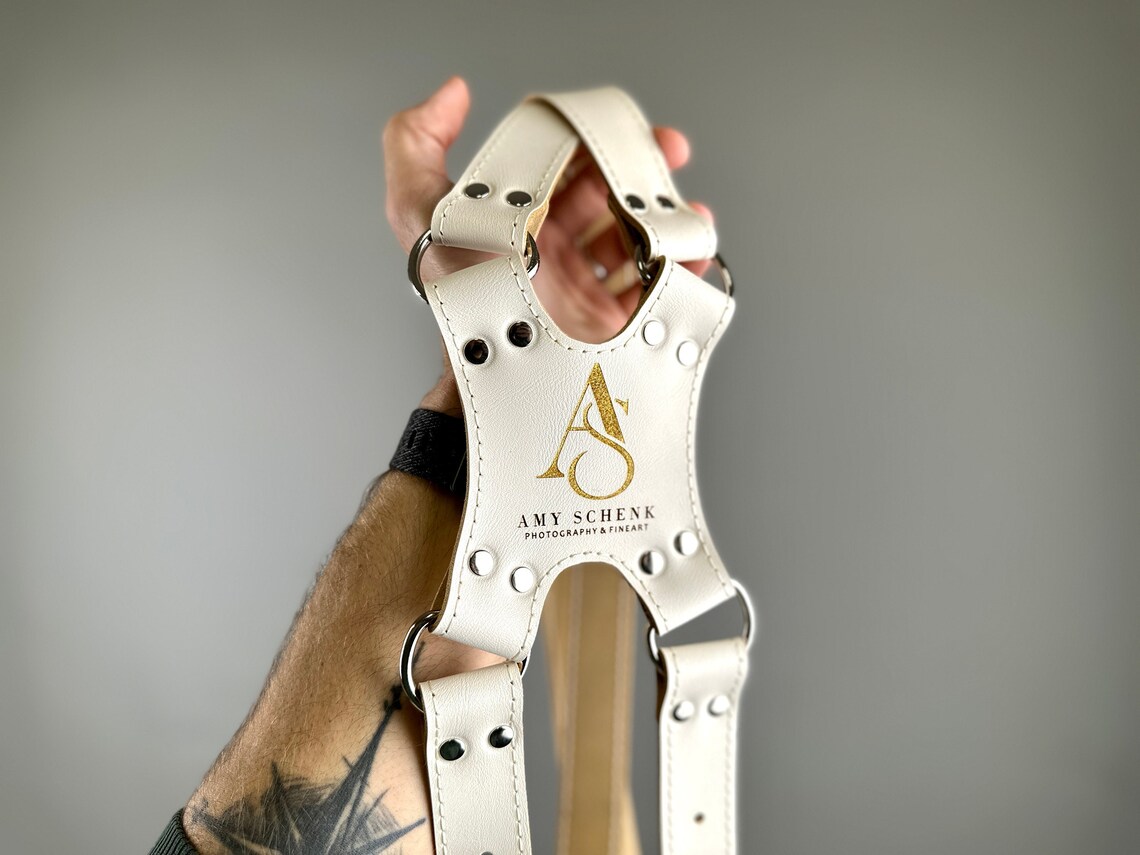 Dual Leather Camera Strap, Double Camera Harness, Double Sho | Inspire ...