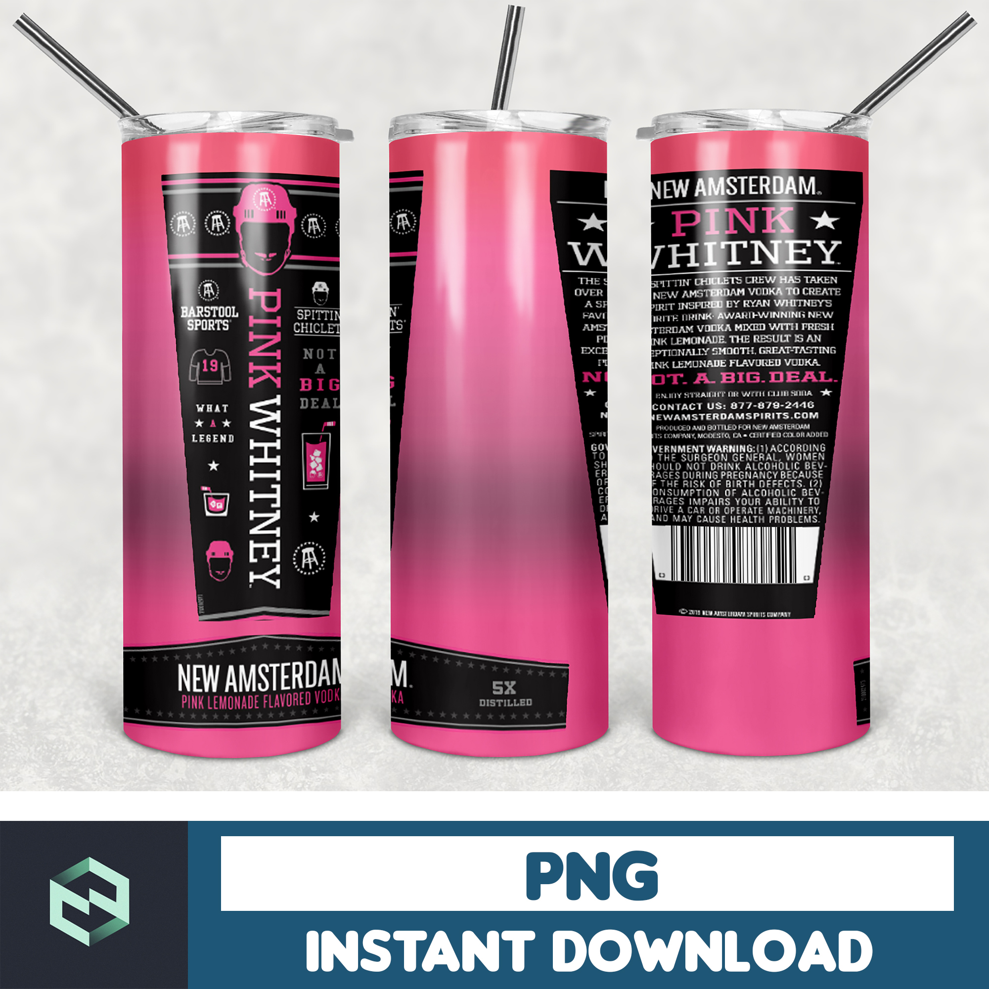 Pink Whitney Tumbler Drink Designs PNG High Quality, Designs | Inspire ...