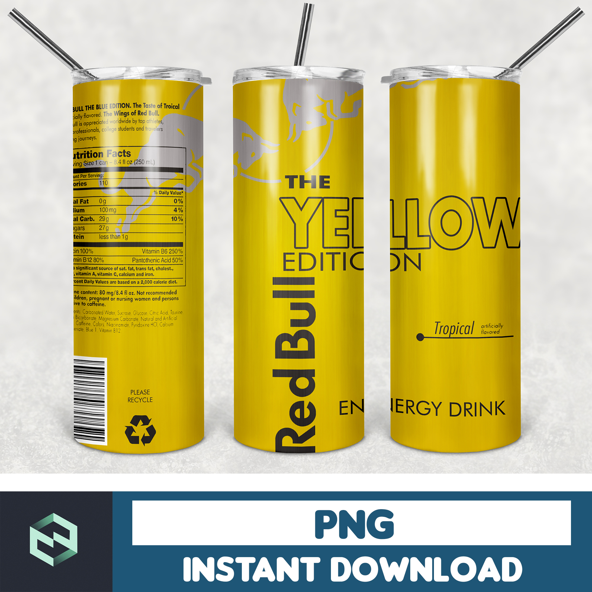 Red Bull Tumbler Drink Designs PNG High Quality, Designs 20 - Inspire ...