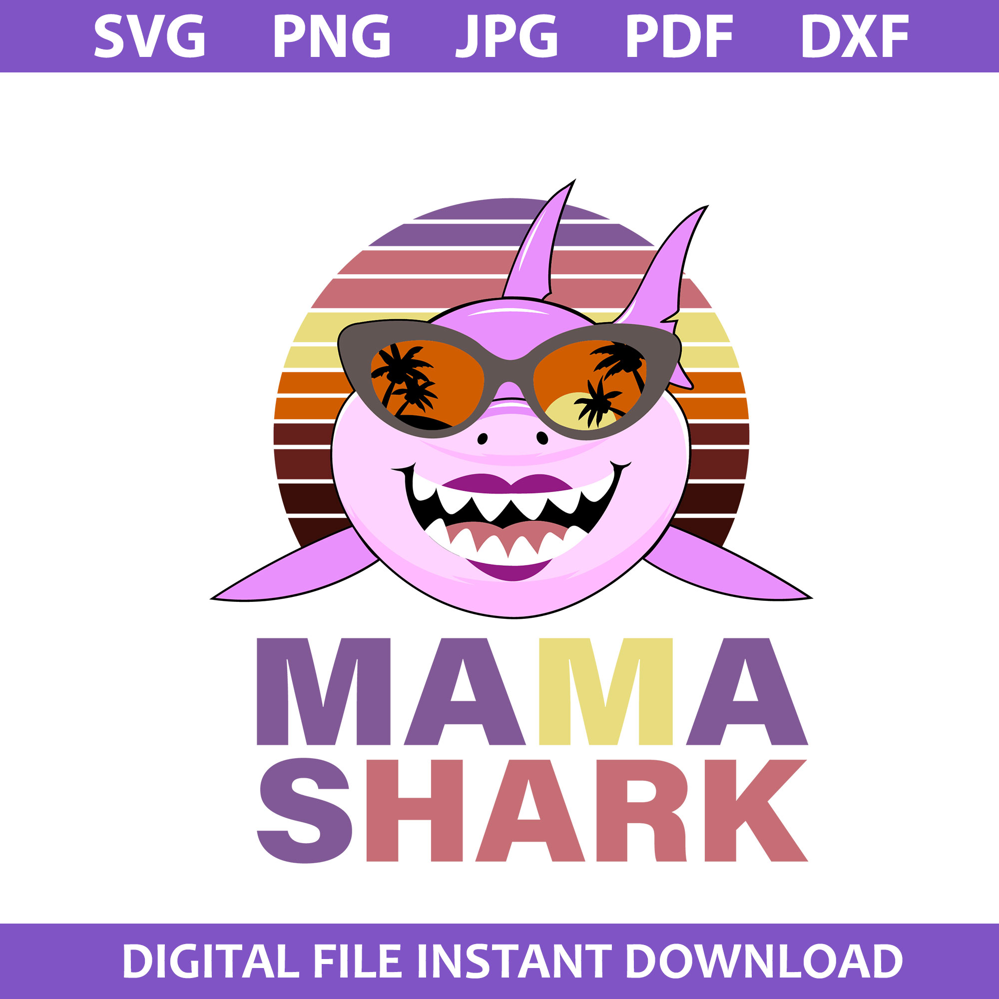 Mama Shark Svg, Mommy Shark Svg, Mom Shark Svg, Family Shark | Inspire ...
