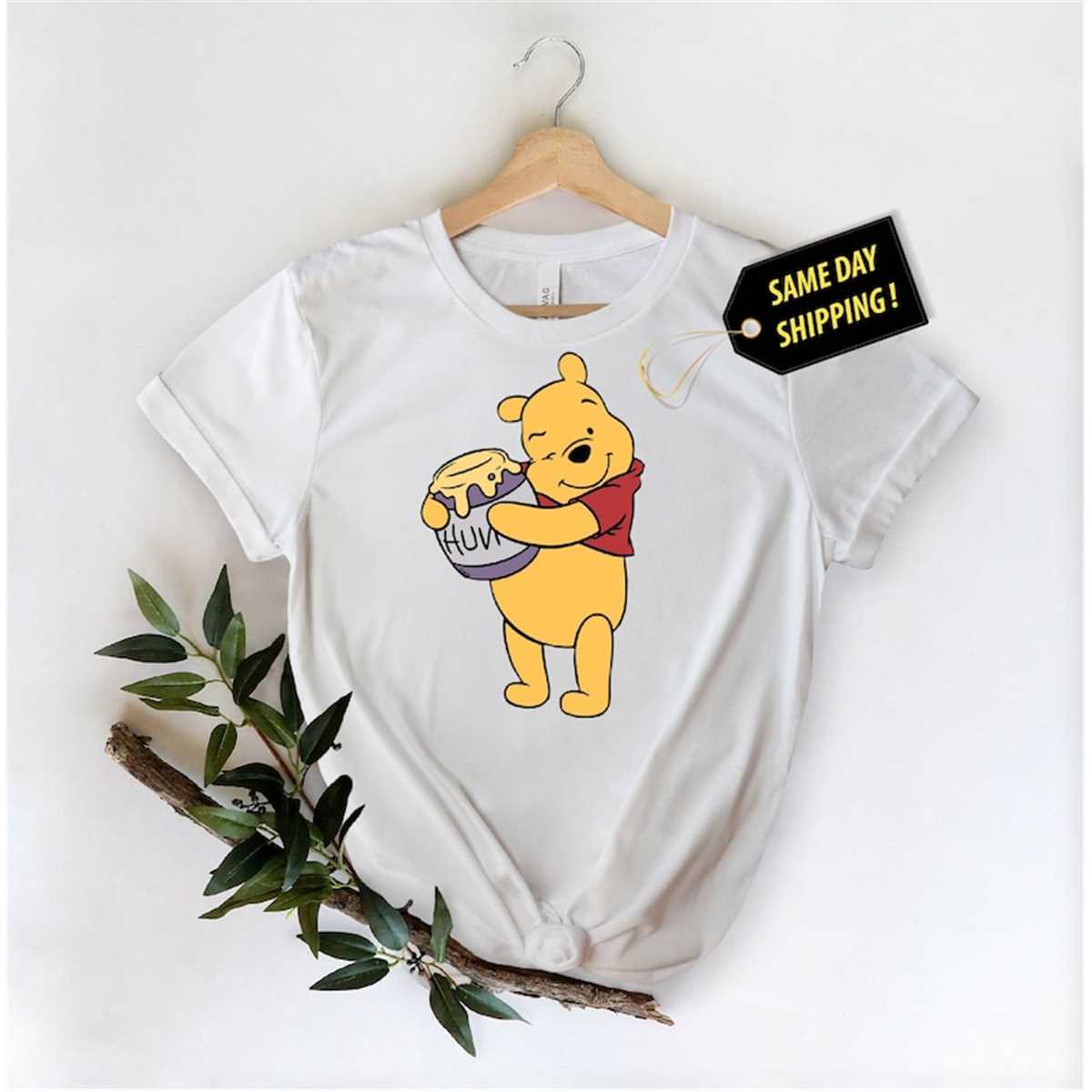 Winnie the Pooh Peek-a-Boo Pooh Shirt, Cute Pooh Bear Shirt, | Inspire ...