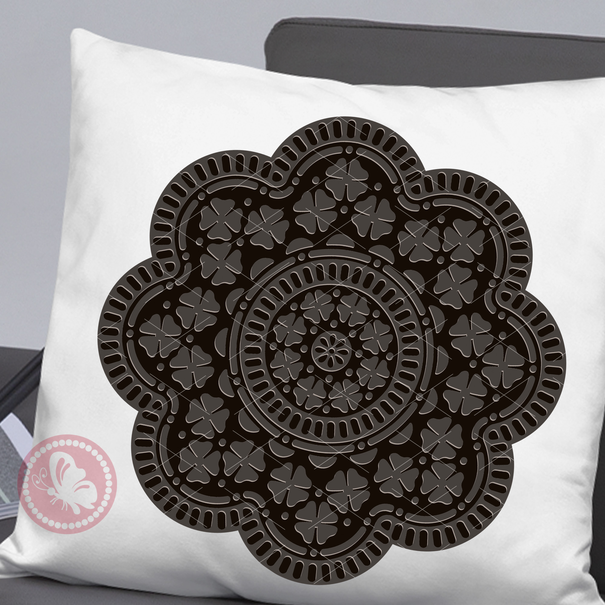 Cookie Mandala svg, Mandala Food and drink, Bakery logo Cook | Inspire ...