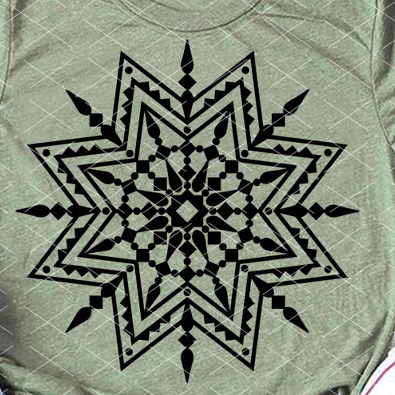 Mandala svg., Graphic art, square | Inspire Uplift