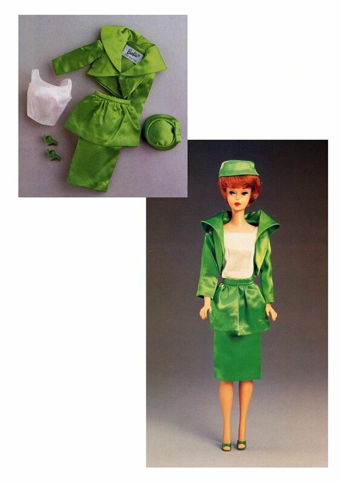 Barbie doll jacket, skirt and hat pattern Vintage Sewing pat - Inspire ...
