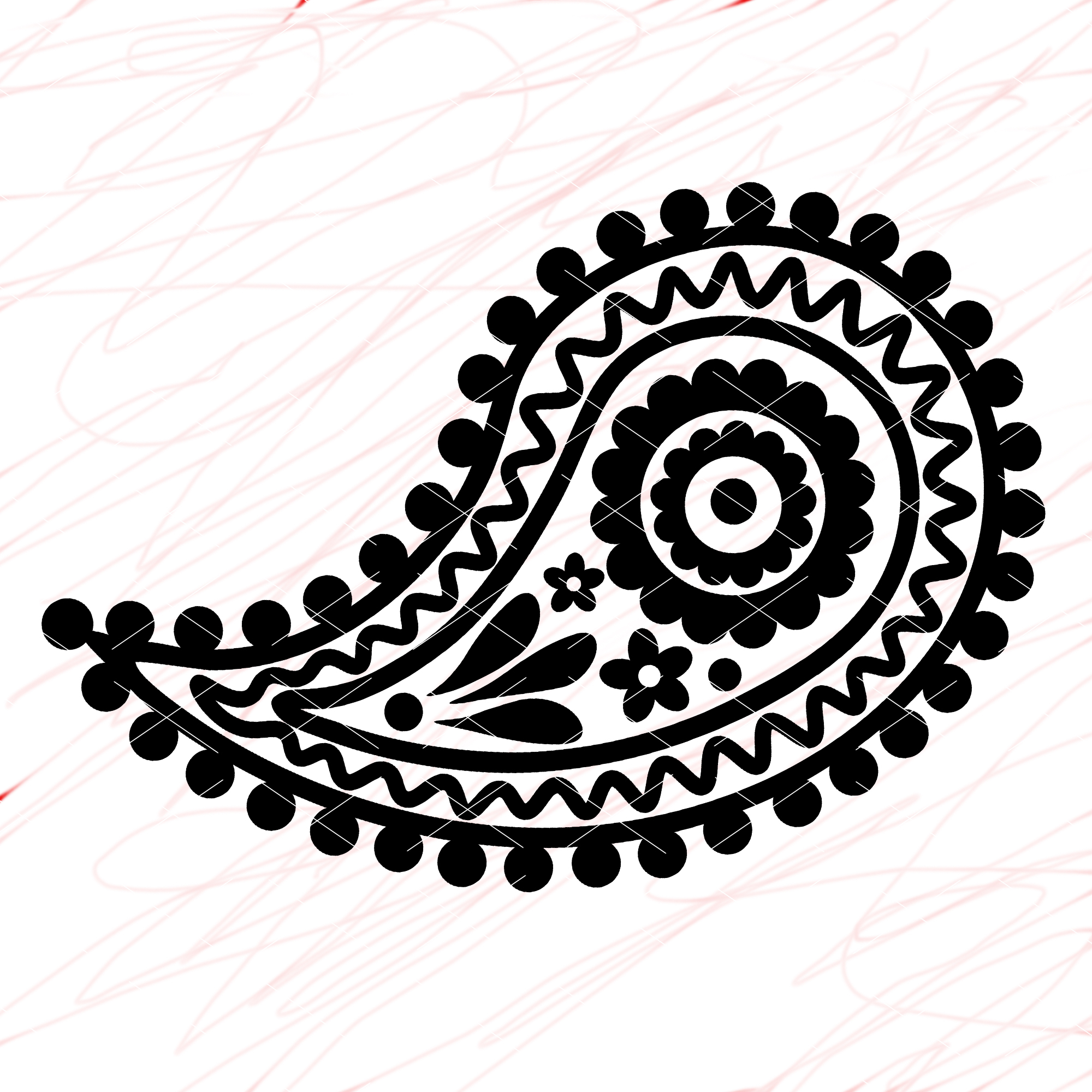 Paisley svg print | Inspire Uplift