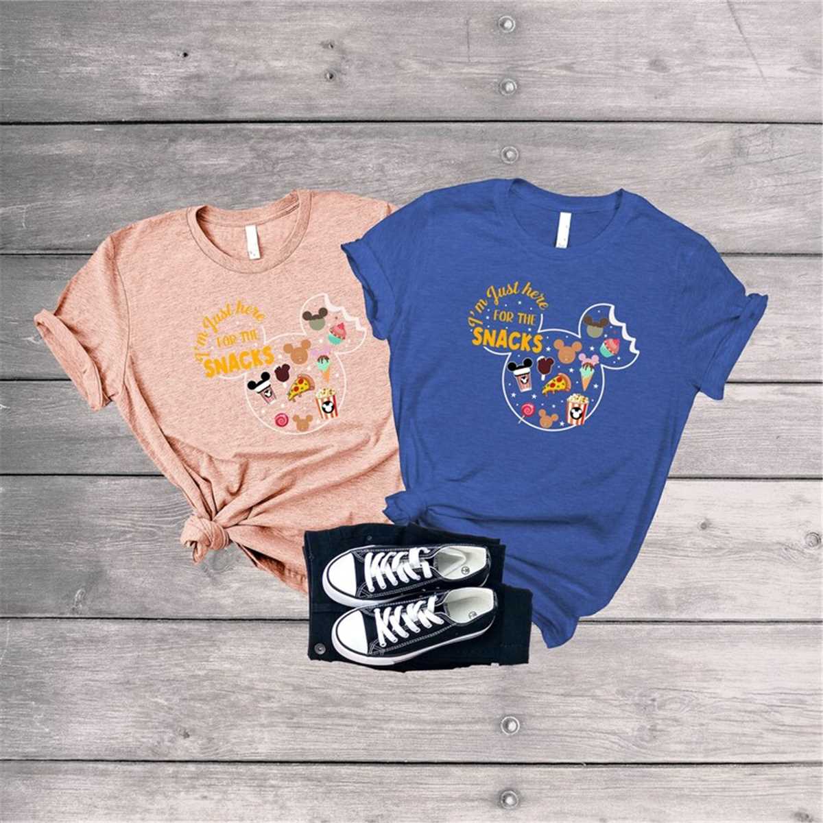 I'm Just Here For The Snacks Shirt ,Disney T-shirt, Disney T | Inspire ...
