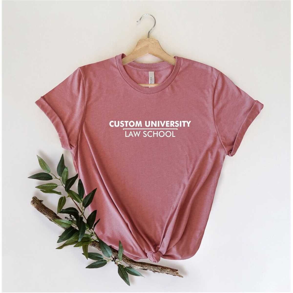 Custom University Law School Shirt, School Shirt, Personaliz | Inspire ...