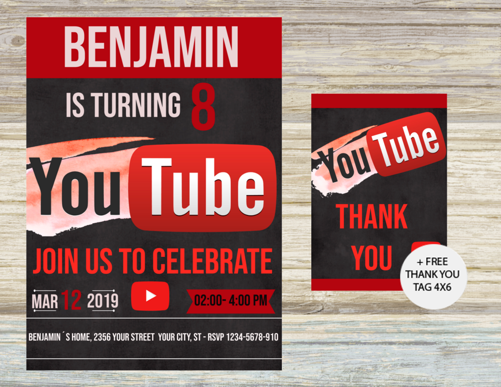 Youtube invitation | Inspire Uplift