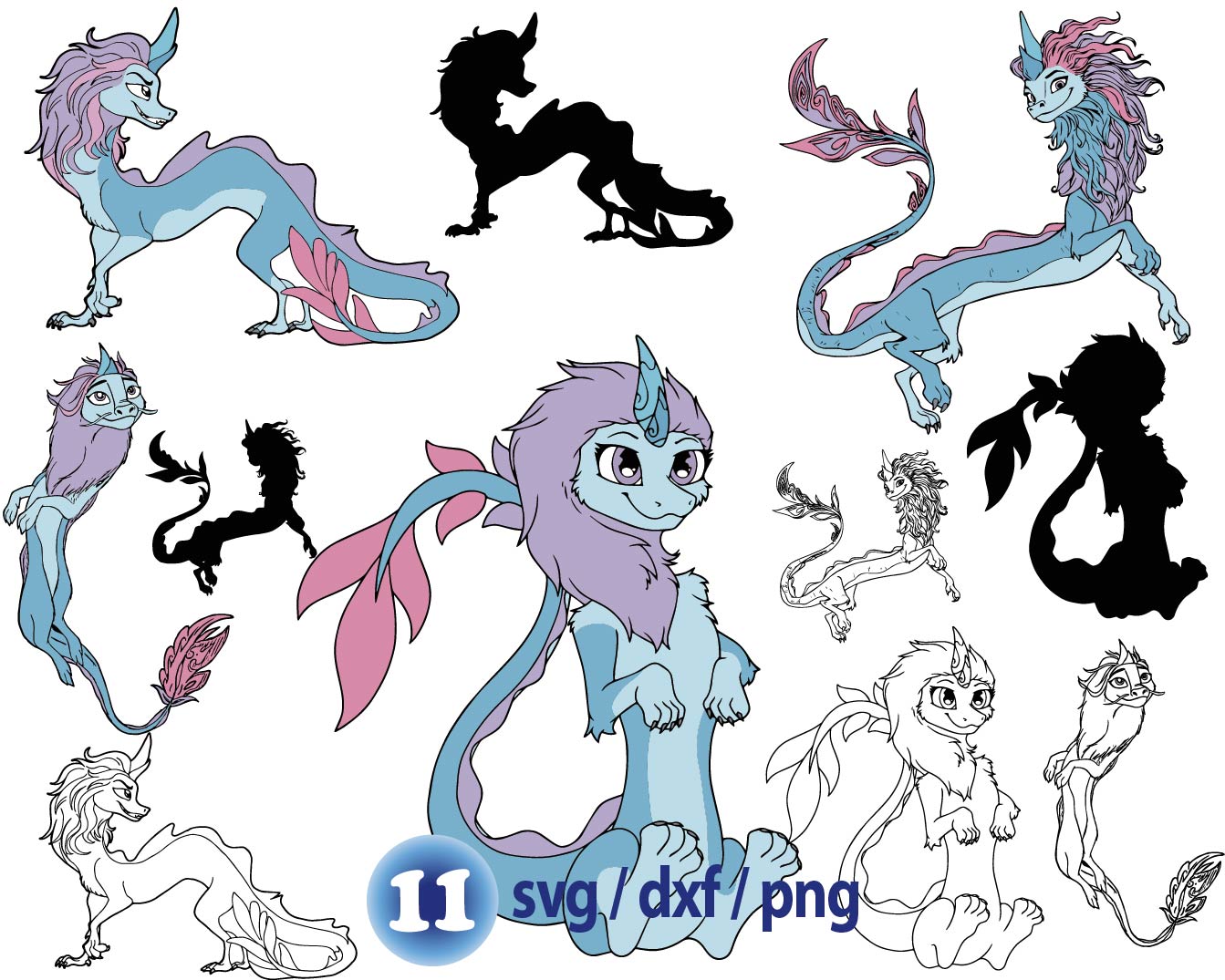 Disney Raya svg, Raya and the Last Dragon svg, Raya and Sisu - Inspire ...