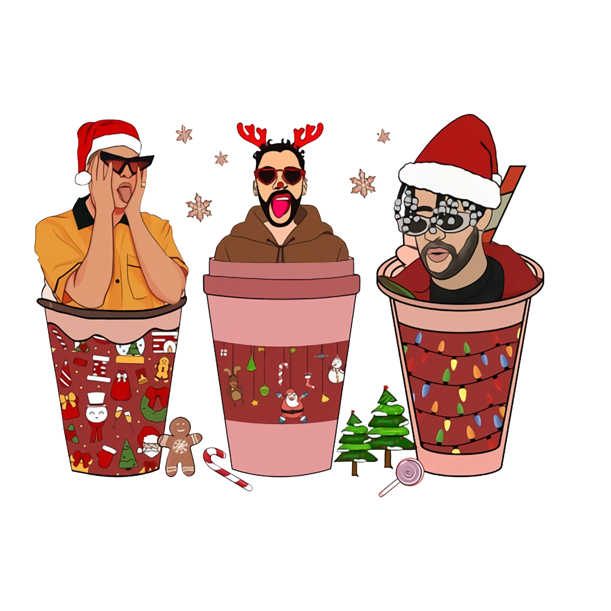 Bad Bunny Funny Coffee Png, Bad Bunny Coffee Png - Inspire Uplift