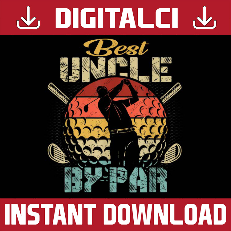 Best Uncle By Par Fathers Day Golf Lover Golfer Best Dad Dad | Inspire ...