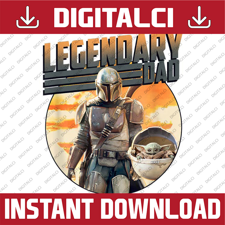 Star Wars: The Mandalorian & Grogu Father's Day Legend Badge | Inspire ...