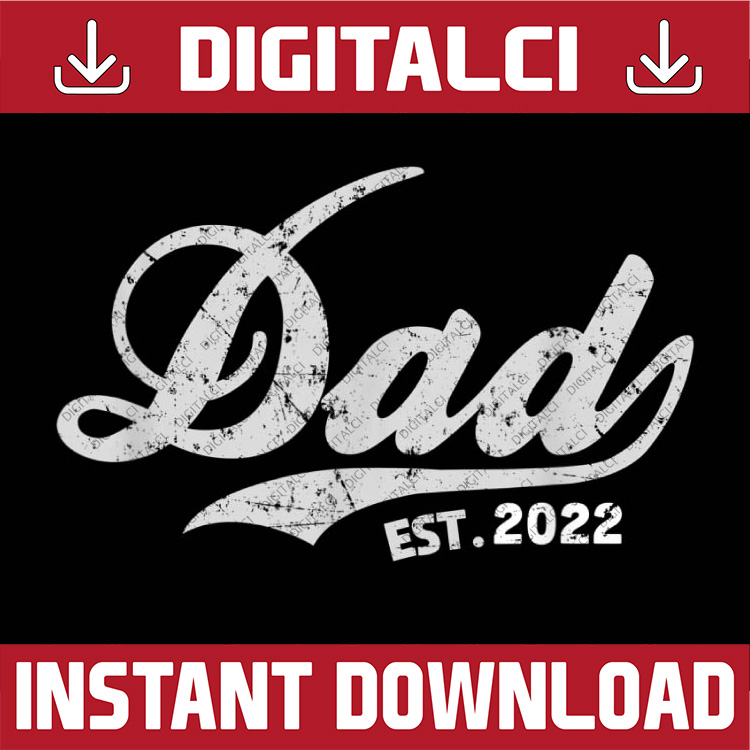 Vintage Father's day Promoted to Dad est. 2022 Best Dad Dadd | Inspire ...