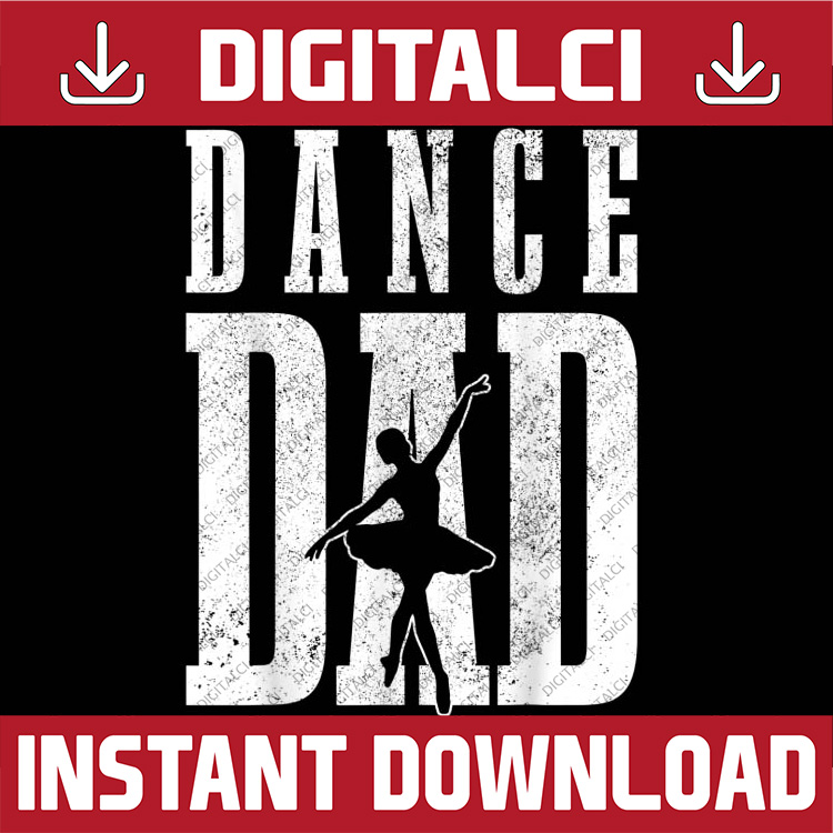 Dance Dad Ballet Dancer Ballerina Dancing Father's Day Best - Inspire ...