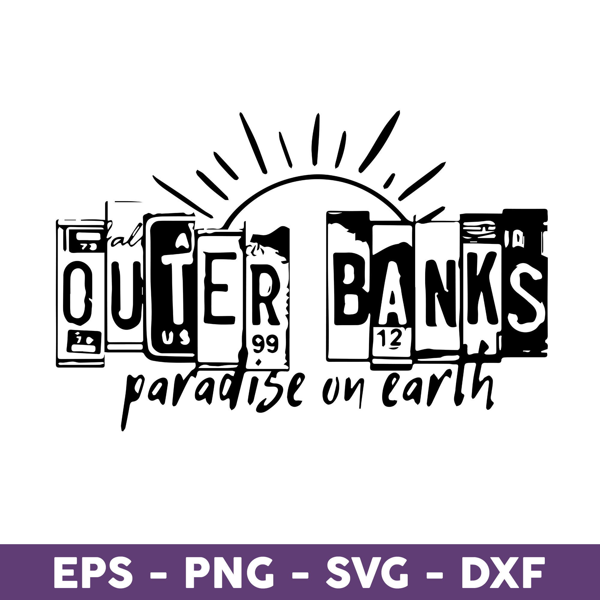 Outer Banks Paradise On Earth, Poguelandia Outer Banks Svg, - Inspire ...