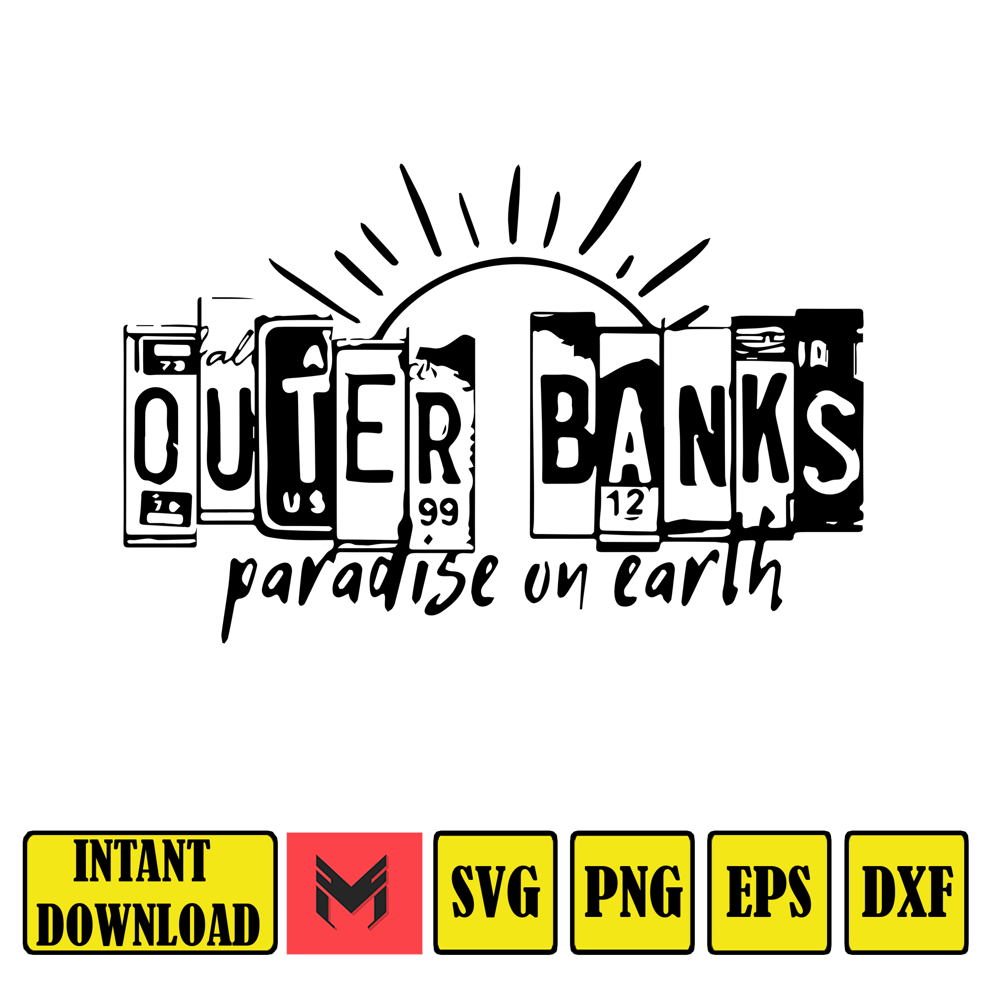 Outer Banks svg, SVG DXF EPS PNG , Outer Banks svg, cricut, | Inspire ...