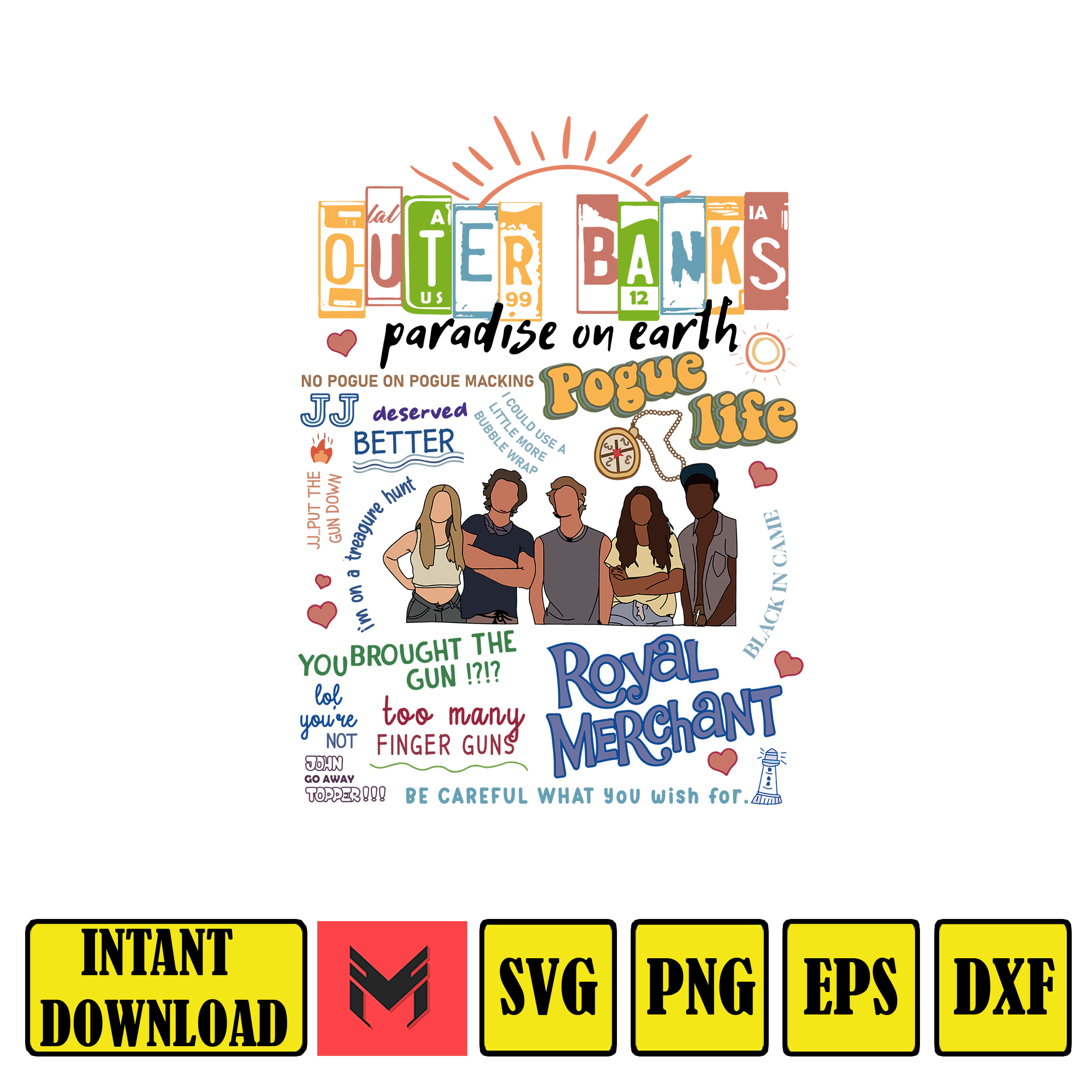 Outer Banks svg, SVG DXF EPS PNG , Outer Banks svg, cricut, | Inspire ...