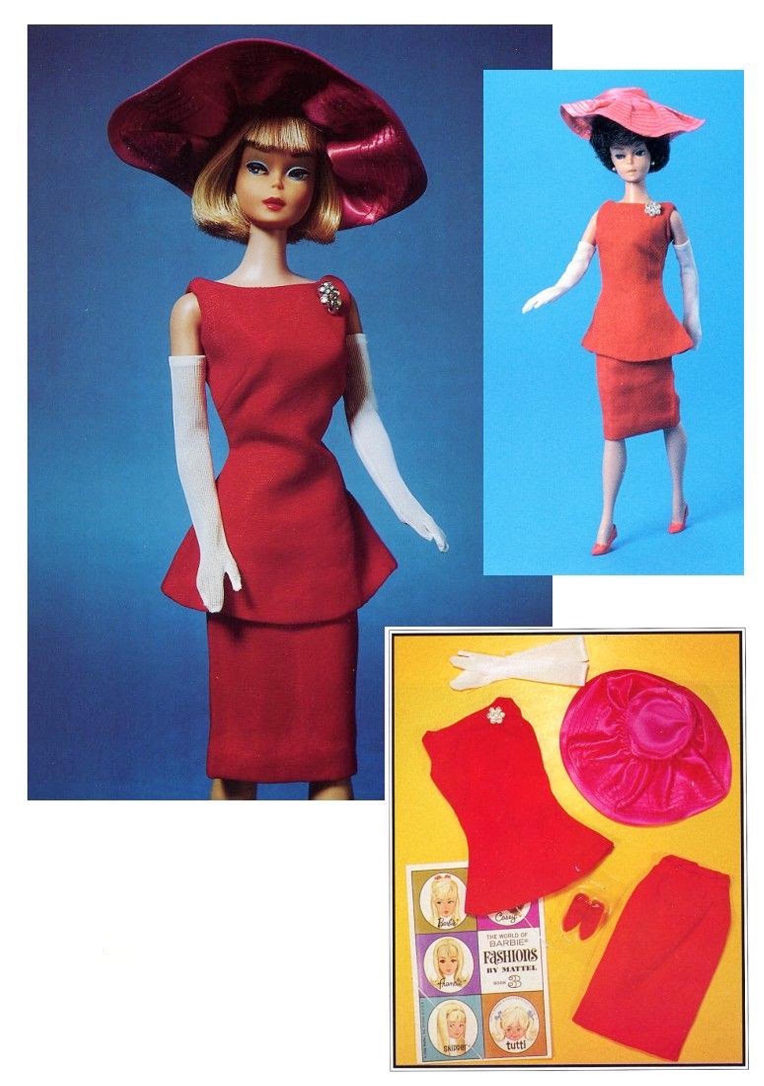 Barbie skirt pattern Barbie top pattern barbie hat pattern B | Inspire ...