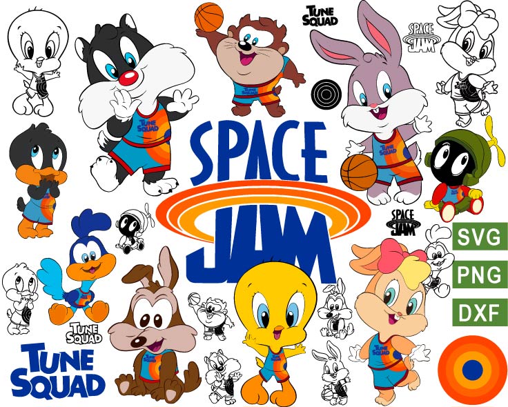 Baby Space Jam svg, Baby Bugs Bunny Space Jam svg png | Inspire Uplift