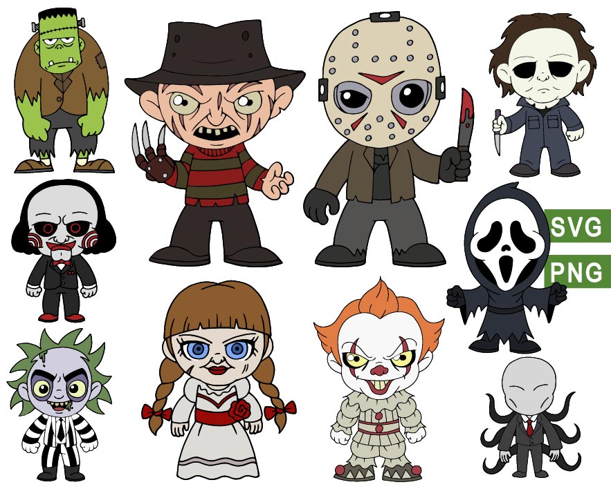 Horror movie baby svg, Chucky baby svg, Monster baby svg - Inspire Uplift