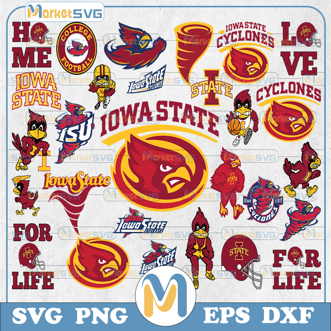 28 Files Iowa State Cyclones Football Team Svg,Iowa State Cy - Inspire ...