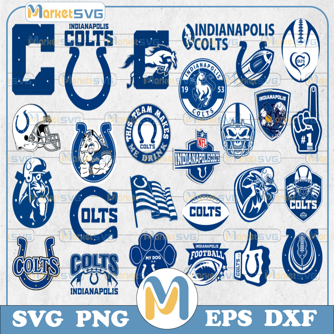 27 Files Indianapolis Colts Football team Svg, Indianapolis - Inspire ...