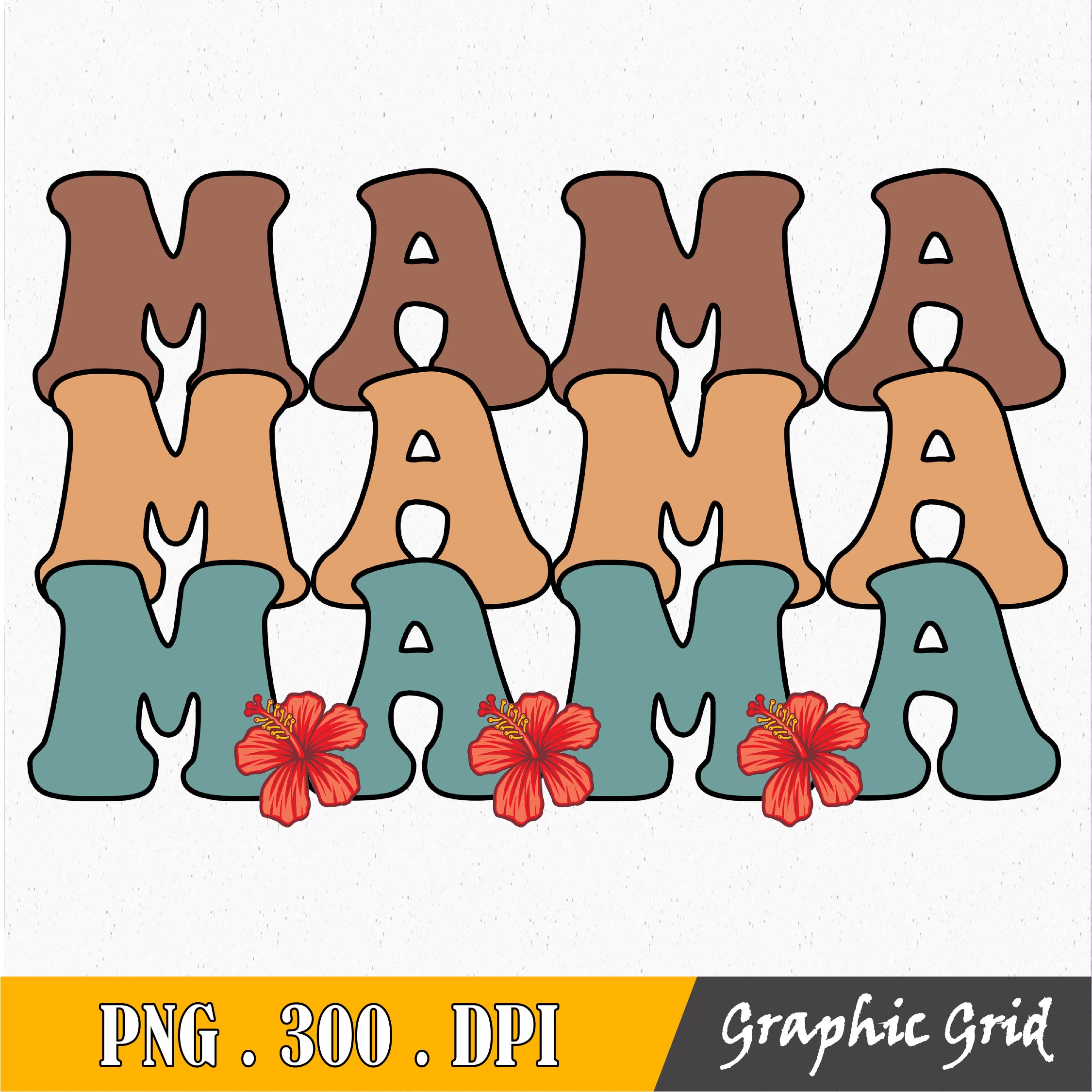 Mama Png, Retro Mama Sublimation Design, Retro Png, Boho Png | Inspire ...