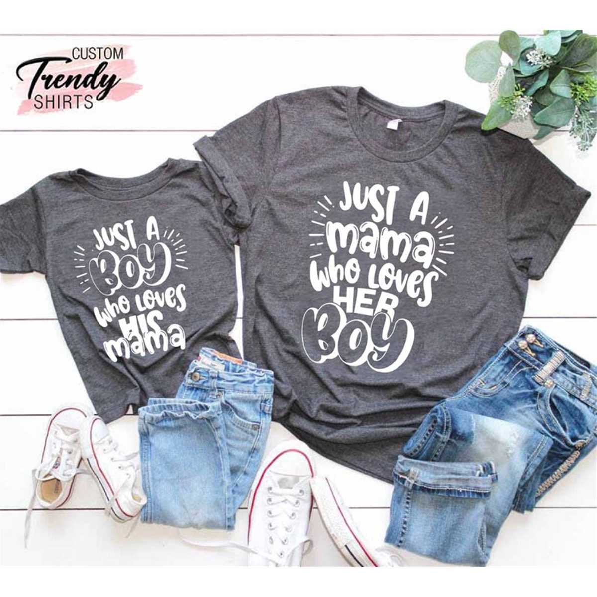 Matching Mom and Son Shirts, Mom and Son Gifts, Mommy and Me | Inspire ...