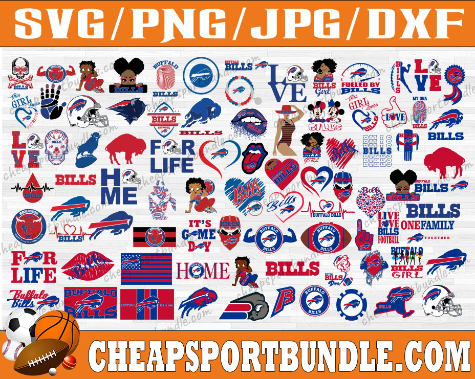 Bundle 85 Files Buffalo Bills Football Team Svg, Buffalo Bil | Inspire ...