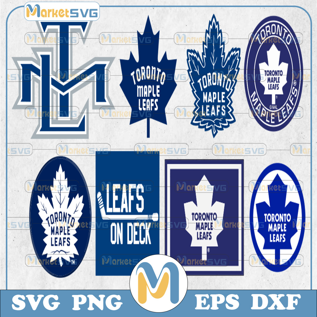 8 Files Toronto Maple Leafs Hockey Team Svg, Toronto Maple L - Inspire ...