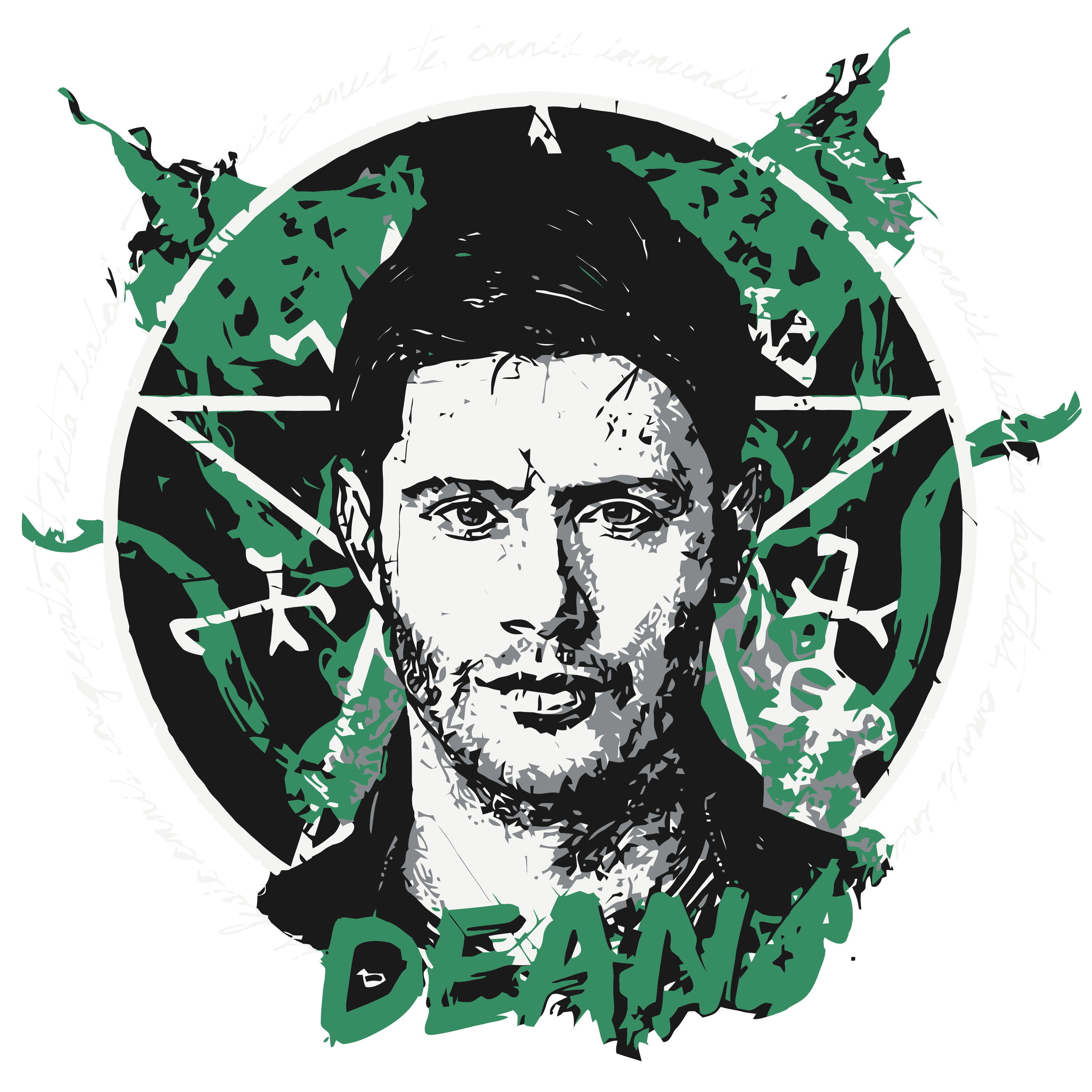 200 Supernatural Svg , Winchester Brothers Svg, Dean & Sam W - Inspire ...