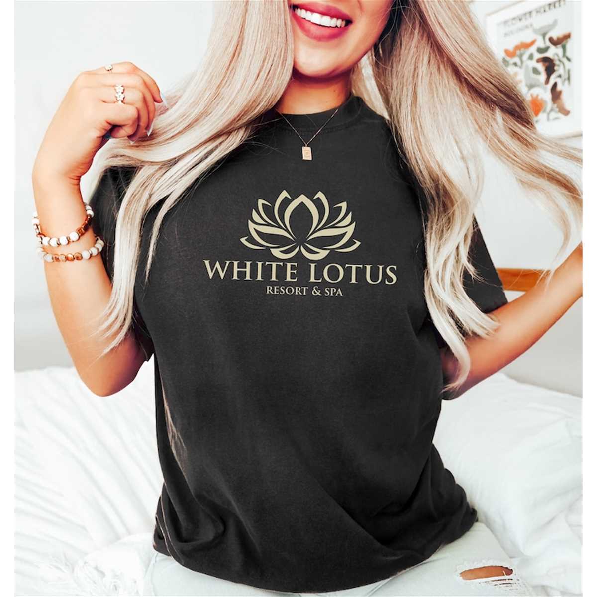 White Lotus Shirt, White Lotus Resort and Spa shirt, White L | Inspire ...