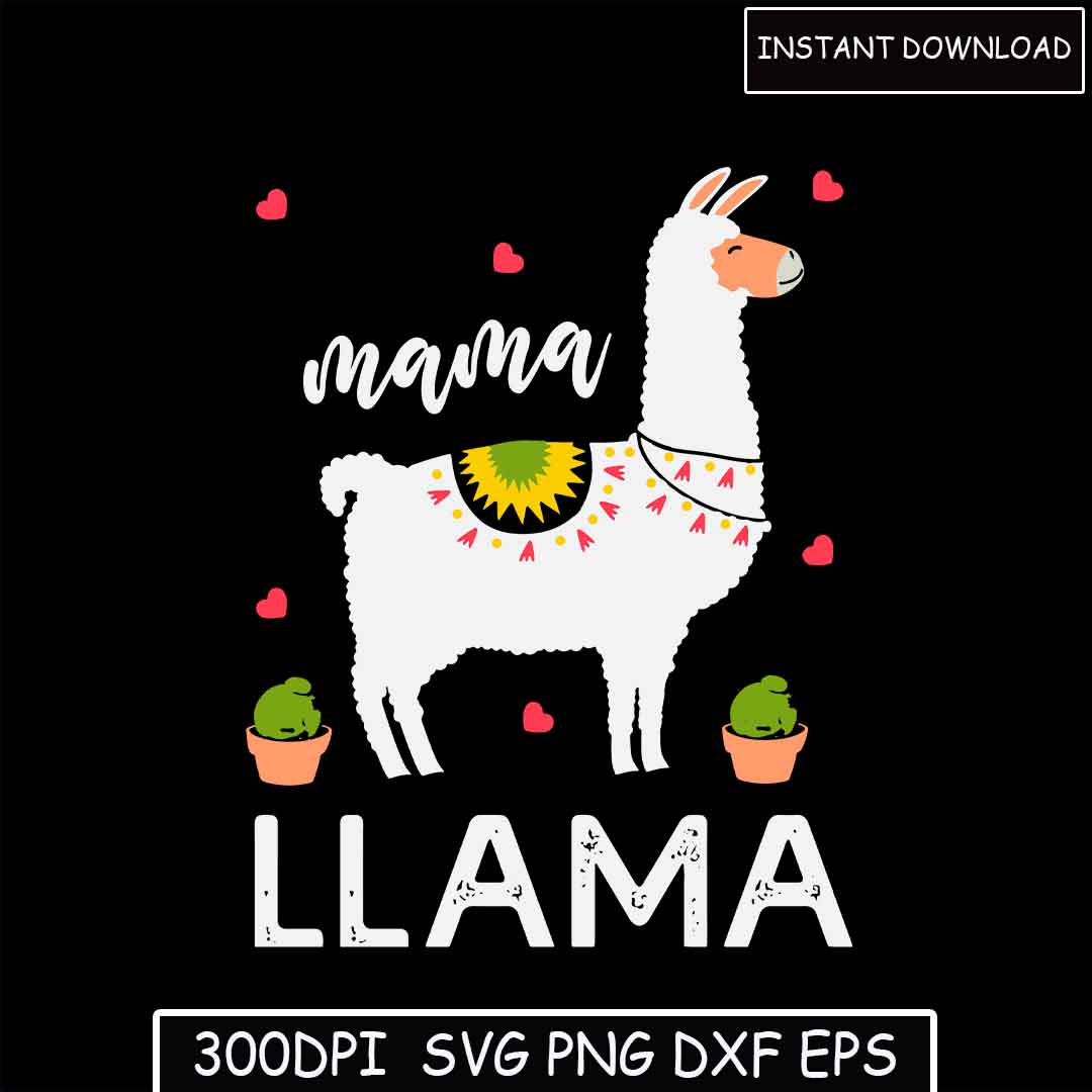 Mama SVG cut file for cricut and silhouette with heart detai | Inspire ...
