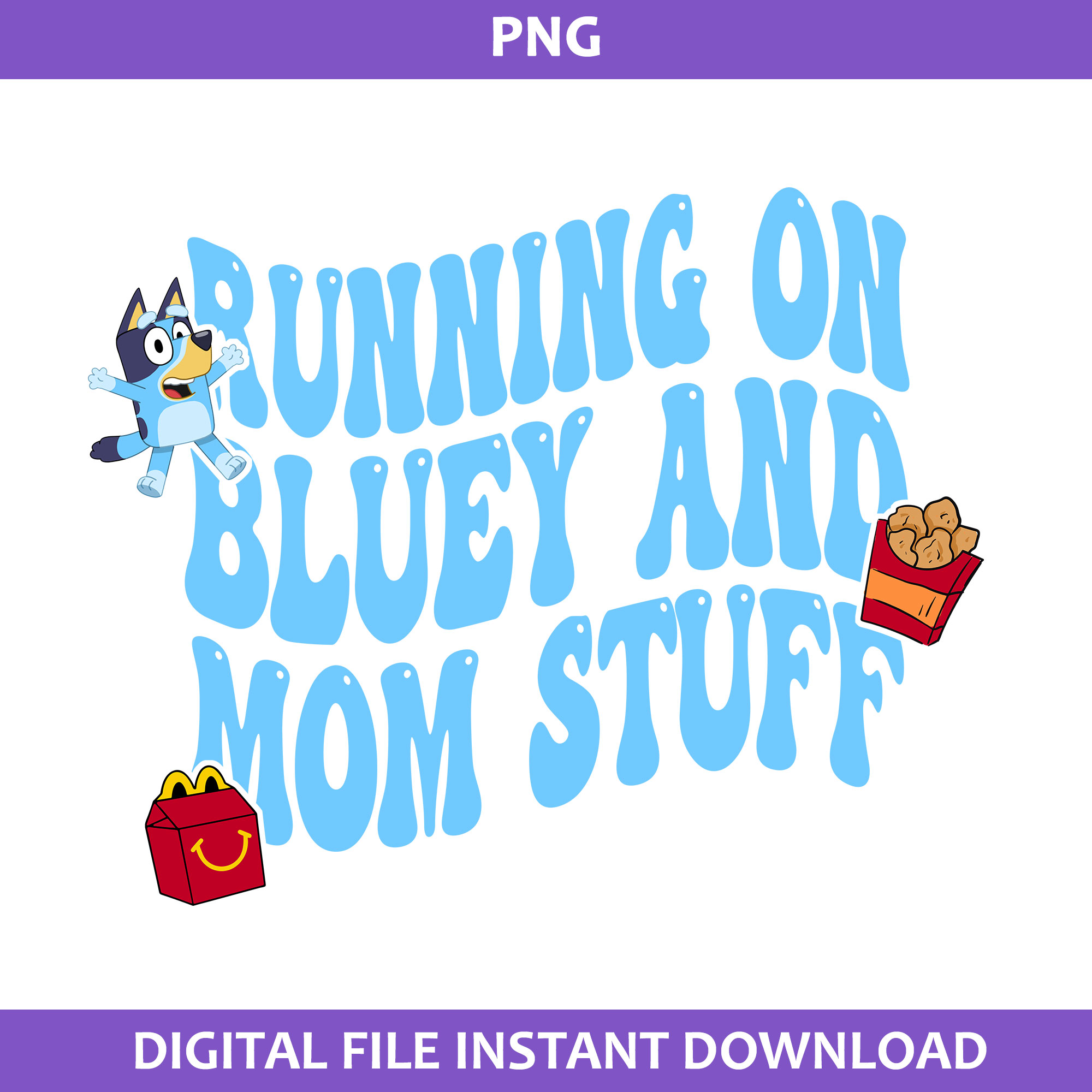 Running On Bluey And Mom Stuff Png, Bluey Png, Cartoon Png D | Inspire ...