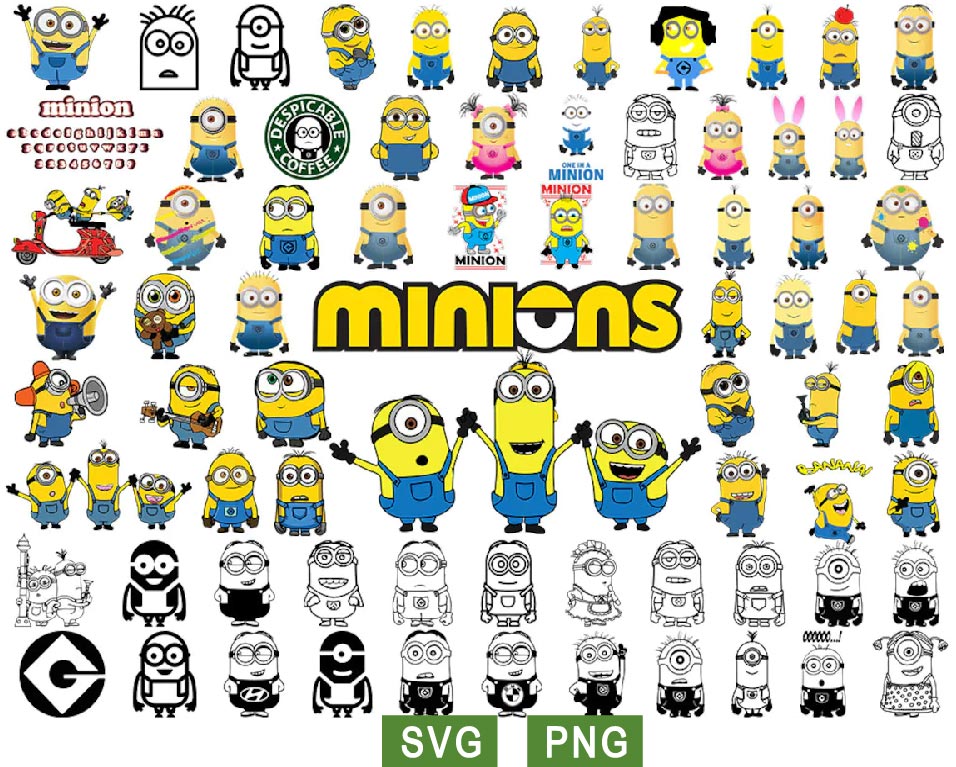 Despicable Me Minion svg, Minion svg, Cute Minion svg, Cute - Inspire ...