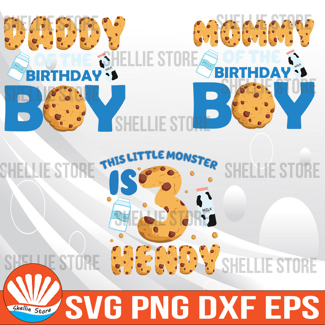 Personalized Name For Birthday Kids SVG/PNG/DXF, Family Of B | Inspire ...