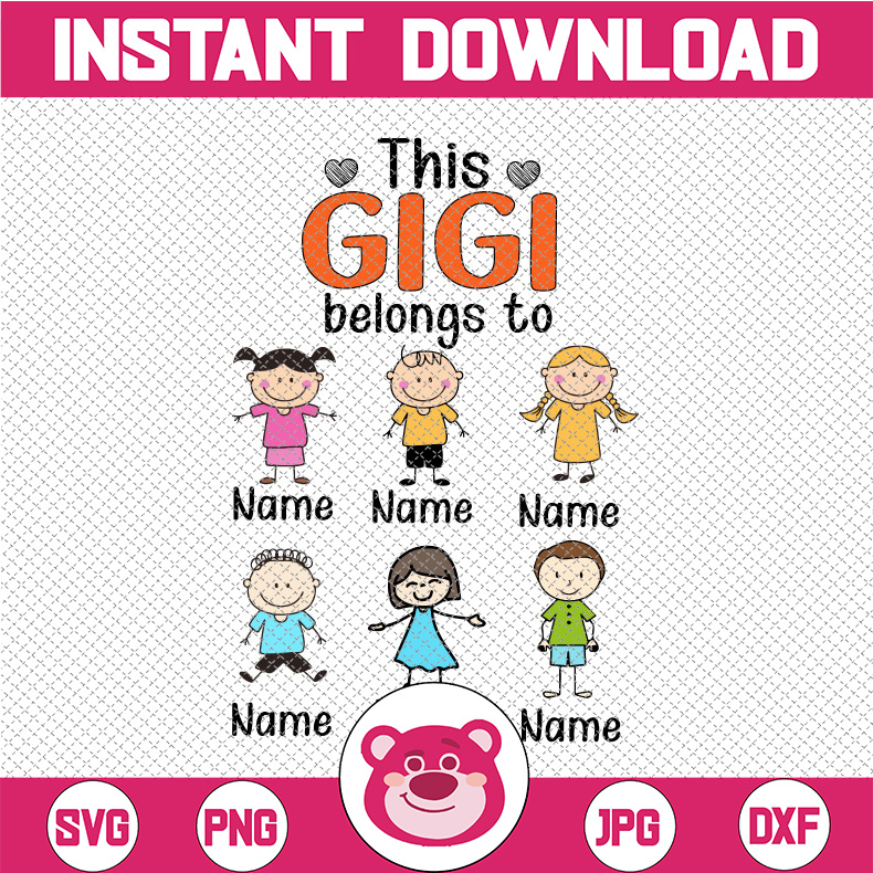 Personalized Name Gigi Svg, This Gigi Belongs To, Gigi Png, | Inspire ...