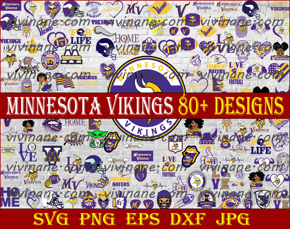 Bundle 135 Files Minnesota Vikings Svg, Minnesota Vikings Sv | Inspire ...