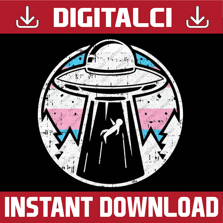Alien Abduction Transgender Pride LGBT-Q Gaylien Trans UFO L | Inspire ...