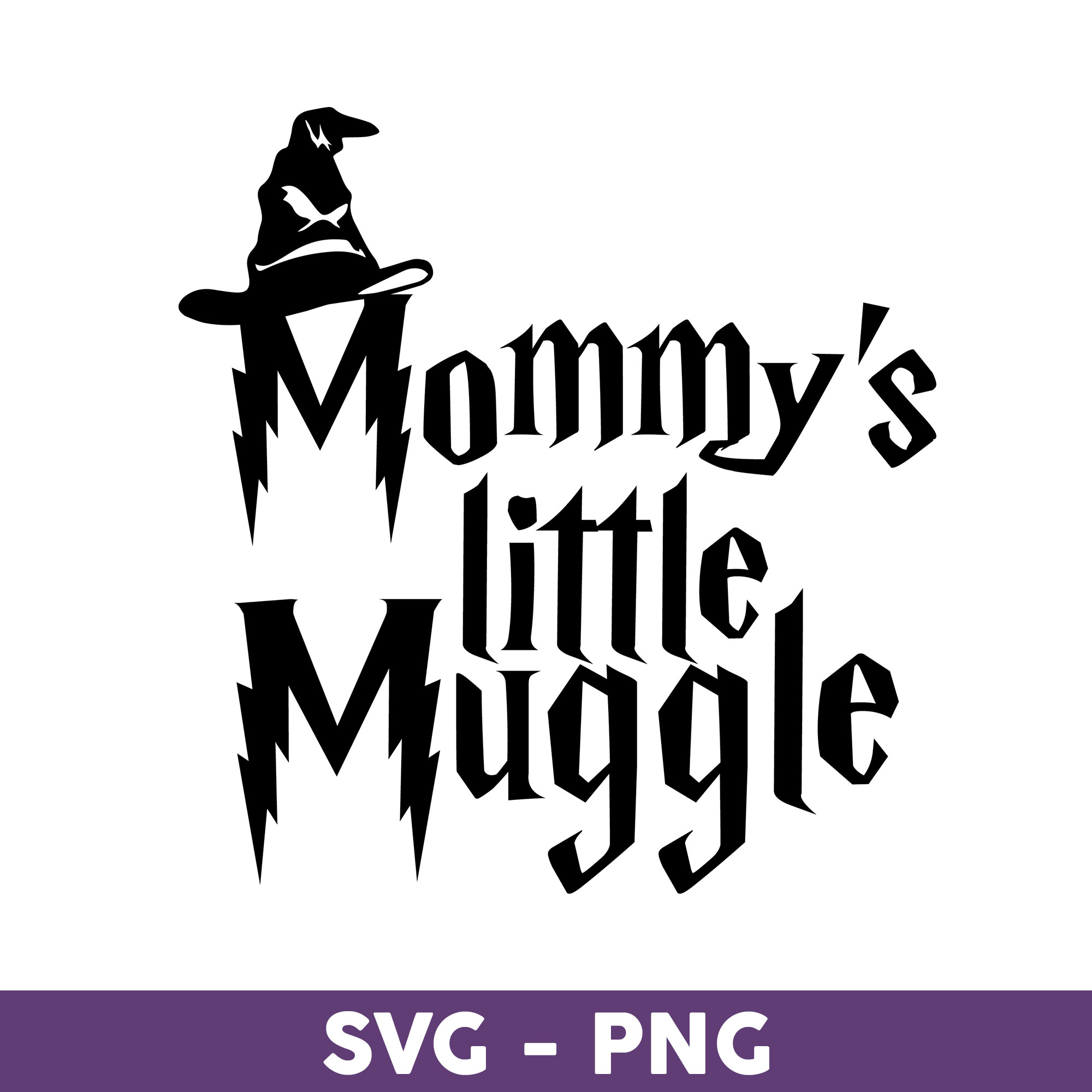 Mommy's Little Muggle Svg, Mommy's Svg, Halloween Svg, Harry | Inspire ...